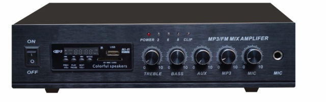 Item Code: USB-50SV Features: Small public amplifier